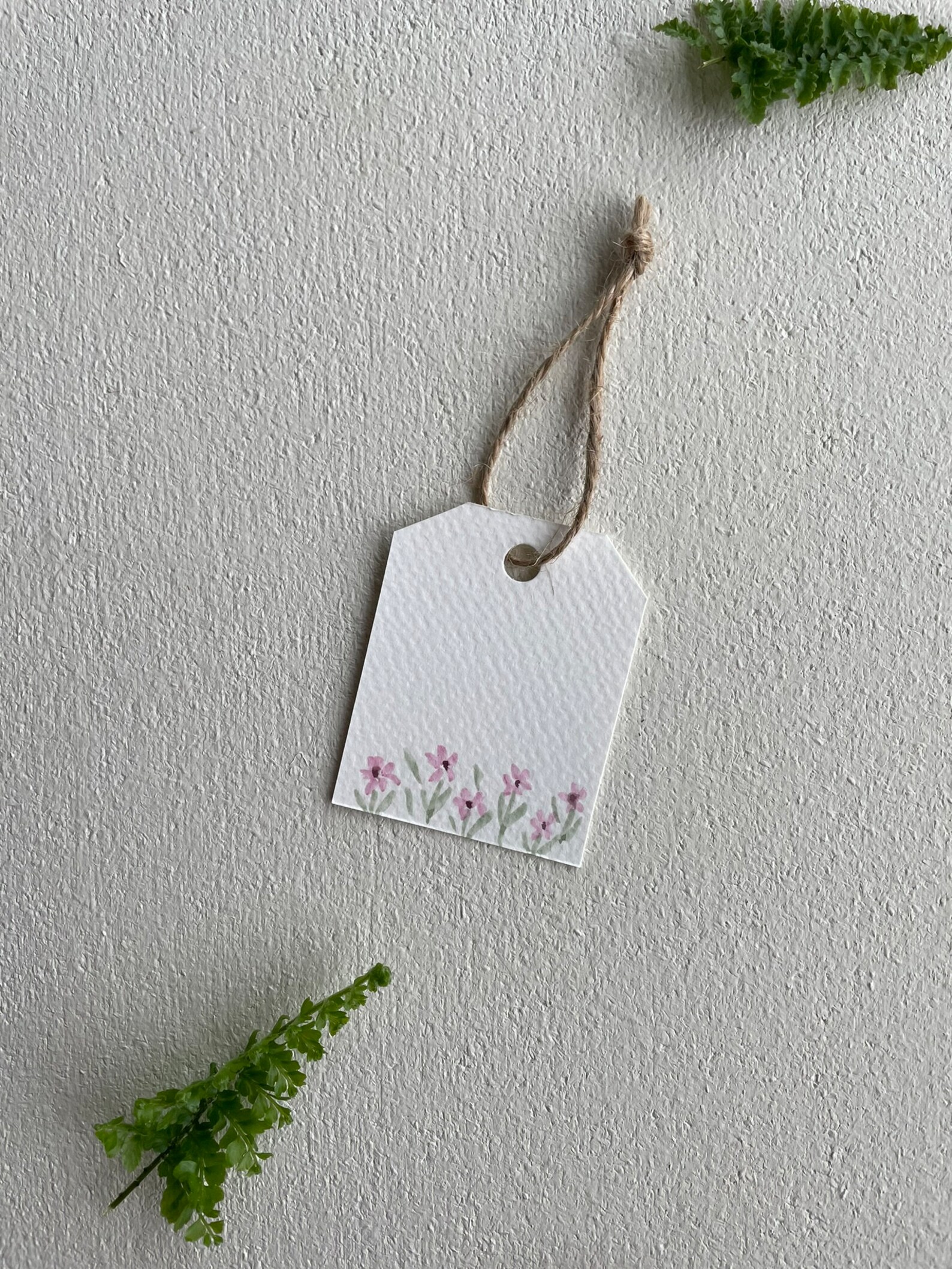Handmade Pink Floral Watercolor Gift Tags - Set of 4 Wedding Gift - Etsy