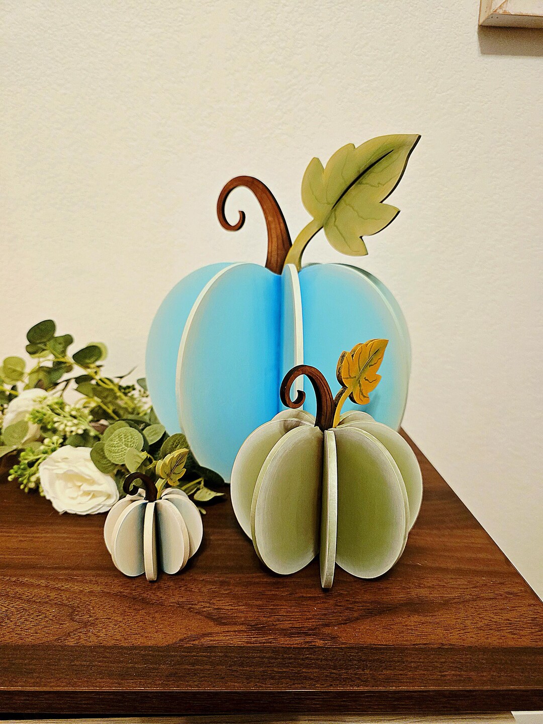 3D Pumpkin Laser Cut File SVG, DXF - Fall Decor Glowforge - Etsy