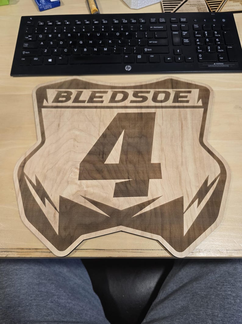 Motocross Number Plate Digital File - Etsy