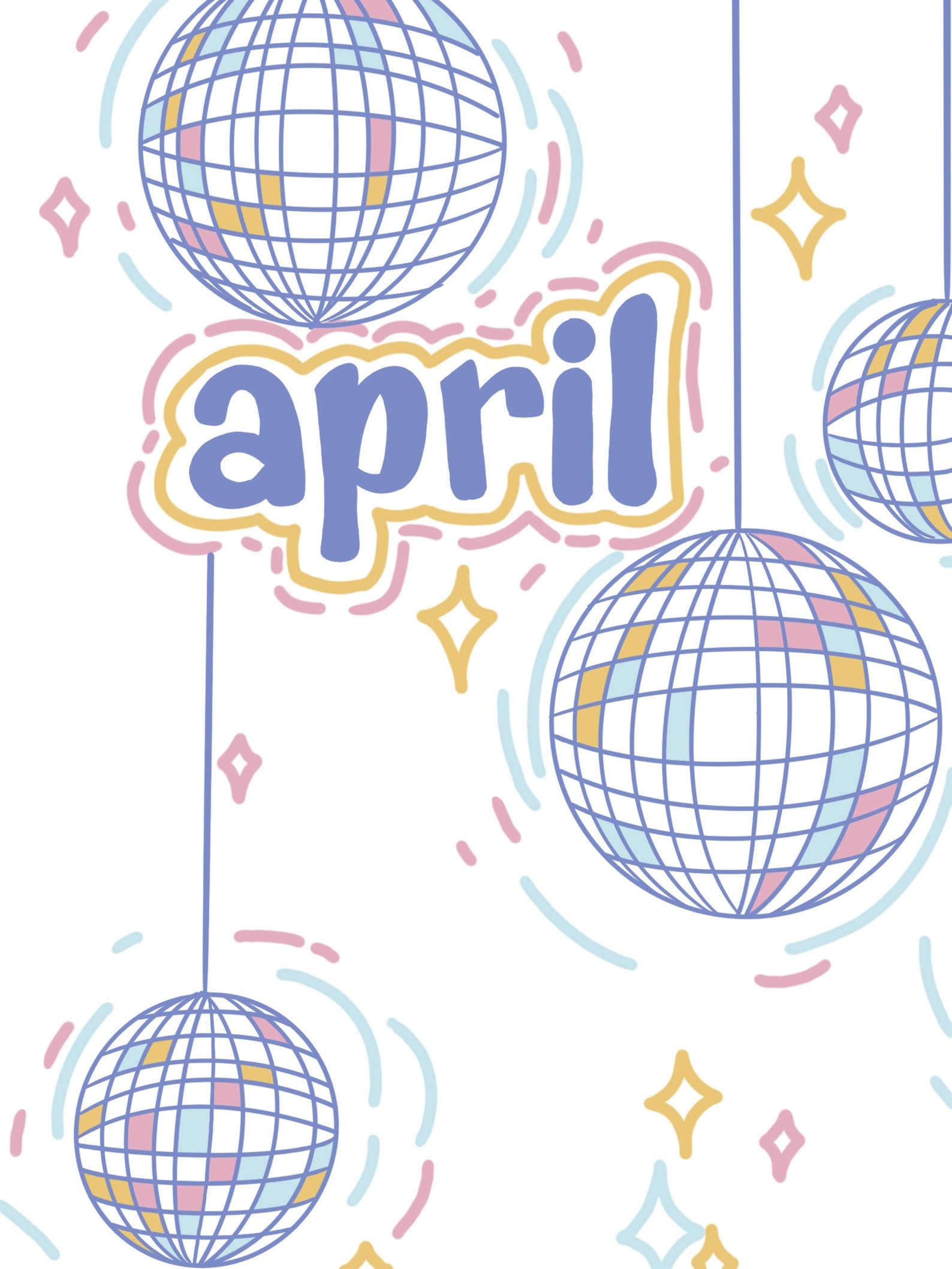 April Bullet Journal Spread - Etsy