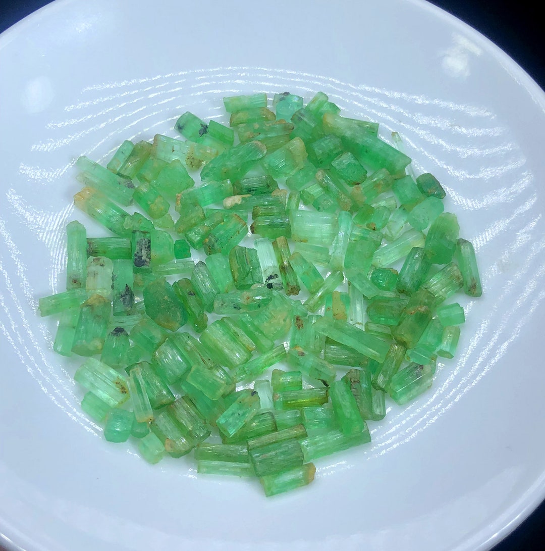 Green Emerald Lot, Emerald Lot, Emerald Crystal, Healing Crystal ...