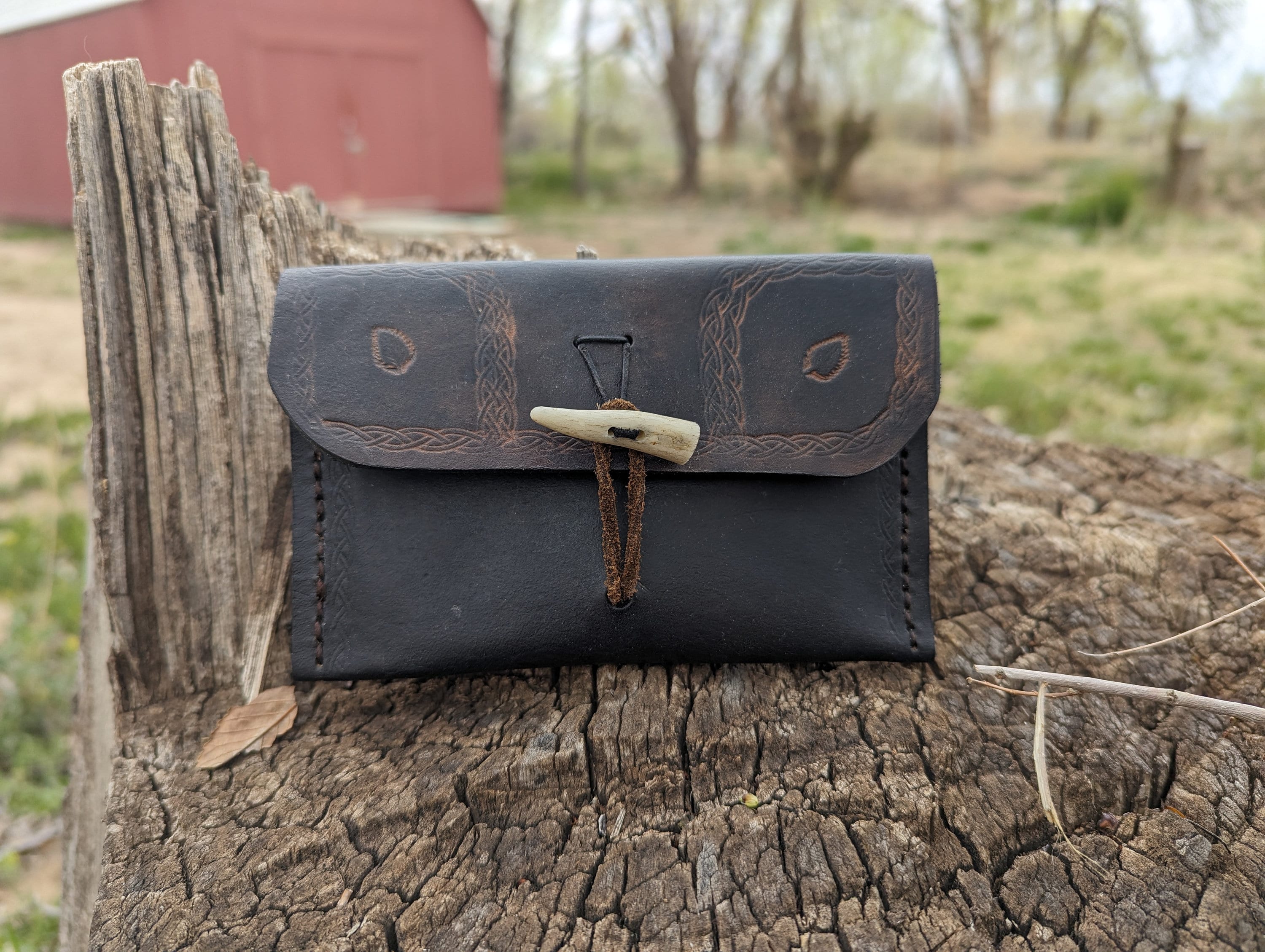 Handmade Leather Tobacco Pouch - Etsy