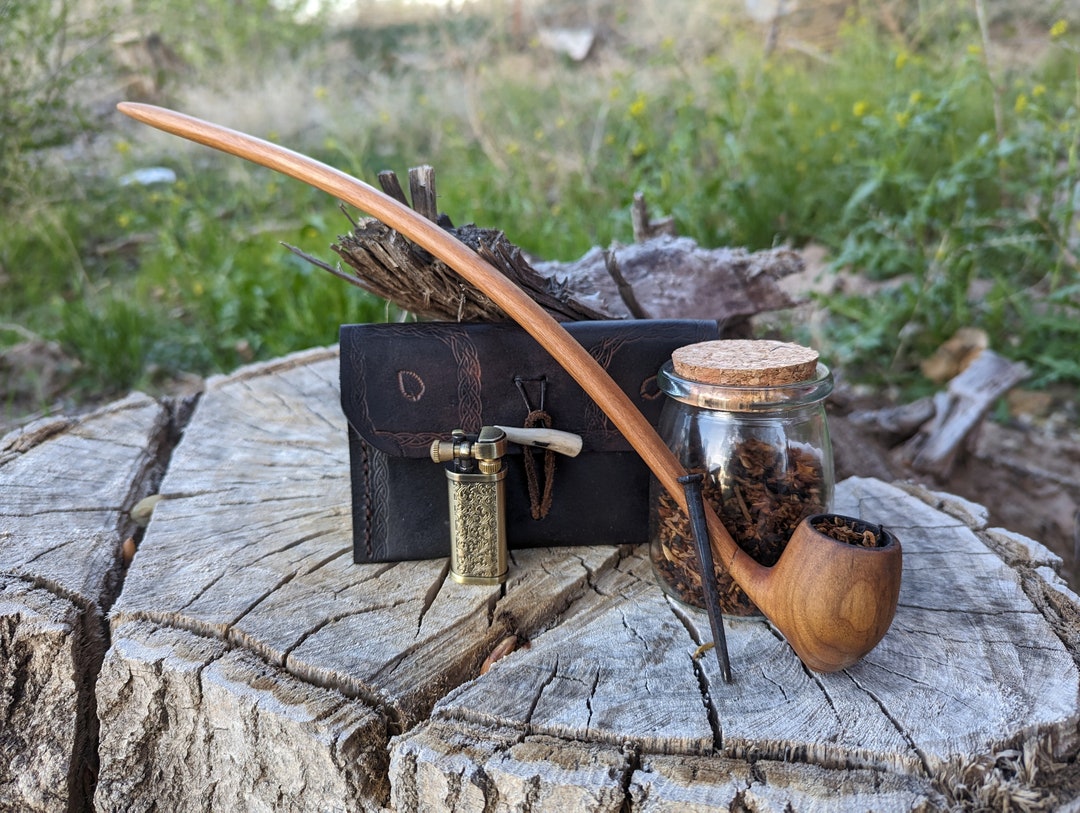 Long Stem Churchwarden Wizard Gandalf Hobbit Pipe - Etsy