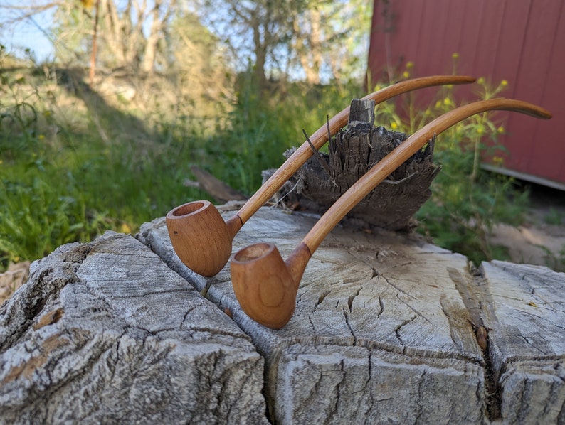 Long Stem Churchwarden Wizard Gandalf Hobbit Pipe - Etsy