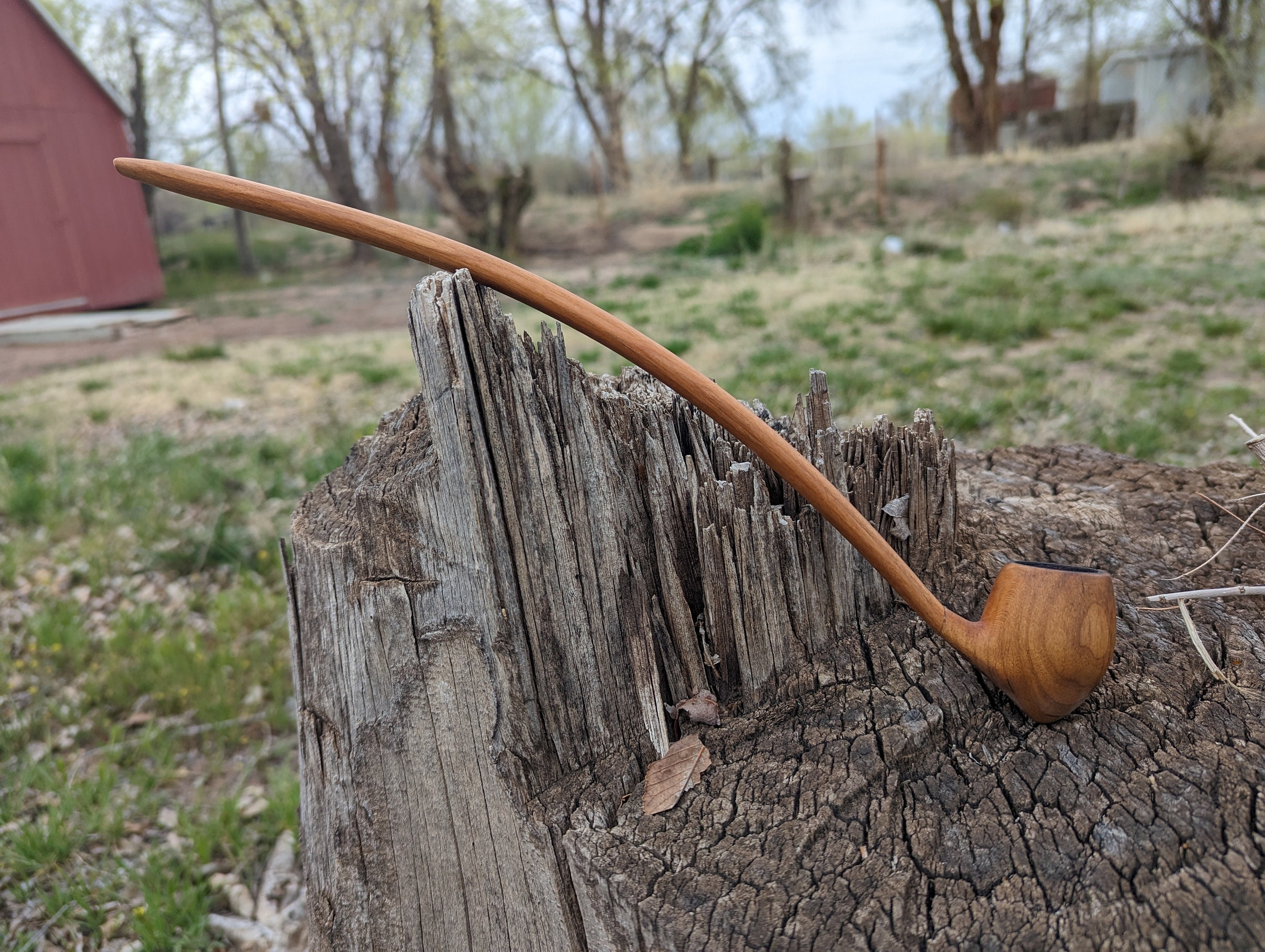 Long Stem Churchwarden Wizard Gandalf Hobbit Pipe - Etsy