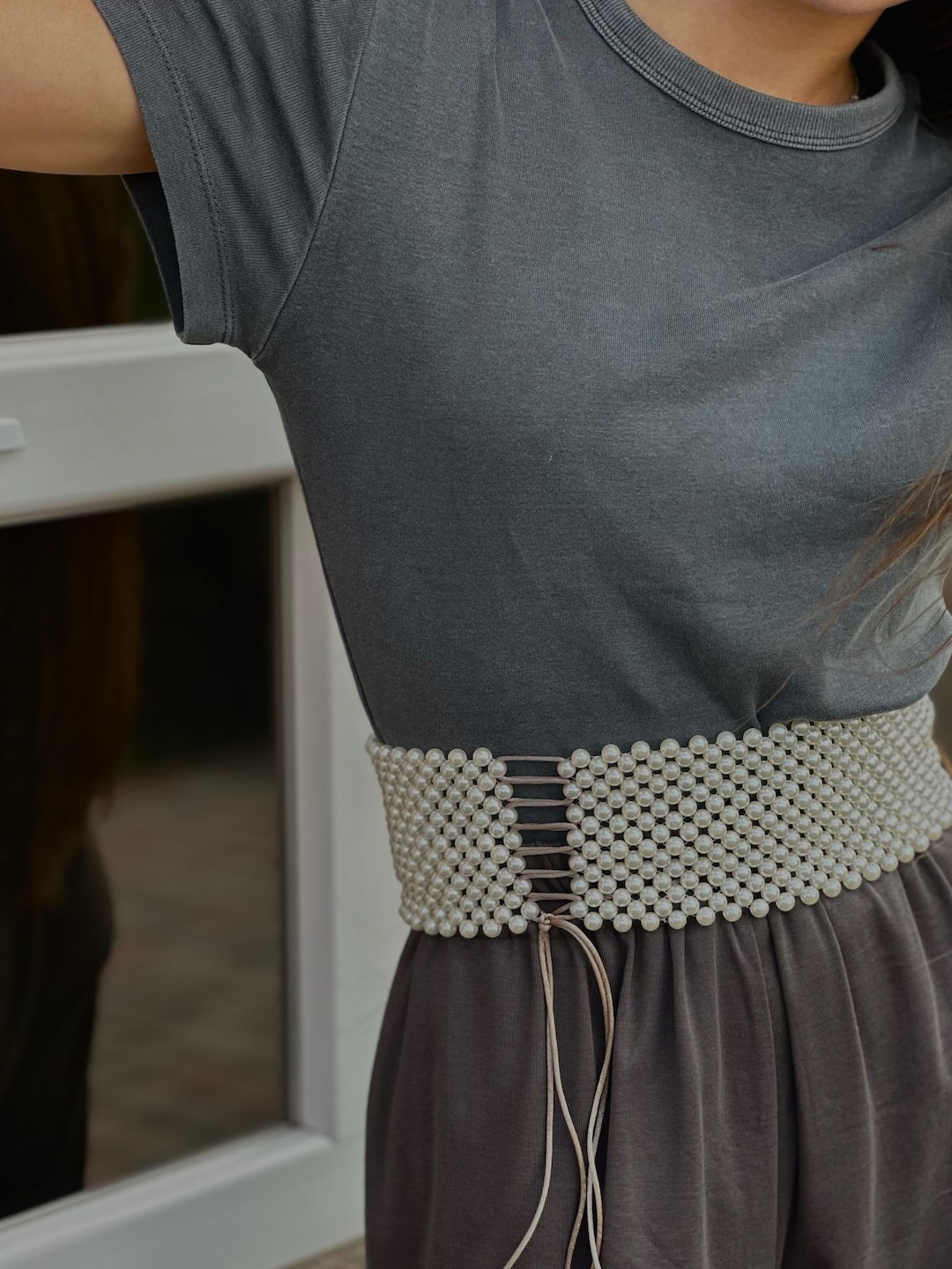 Handmade Pearl Corset Pearl Exclusive Wedding Unique Corset Special ...