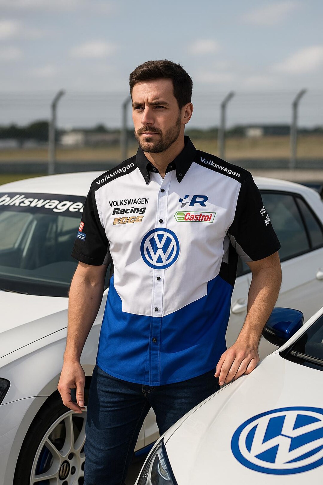 Racing Shirt Volkswagen WRC Team Embroidered Pit Crew Style XL - Etsy