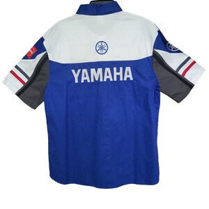 Yamaha Motorcycle Chopper White / Blue XL - Etsy