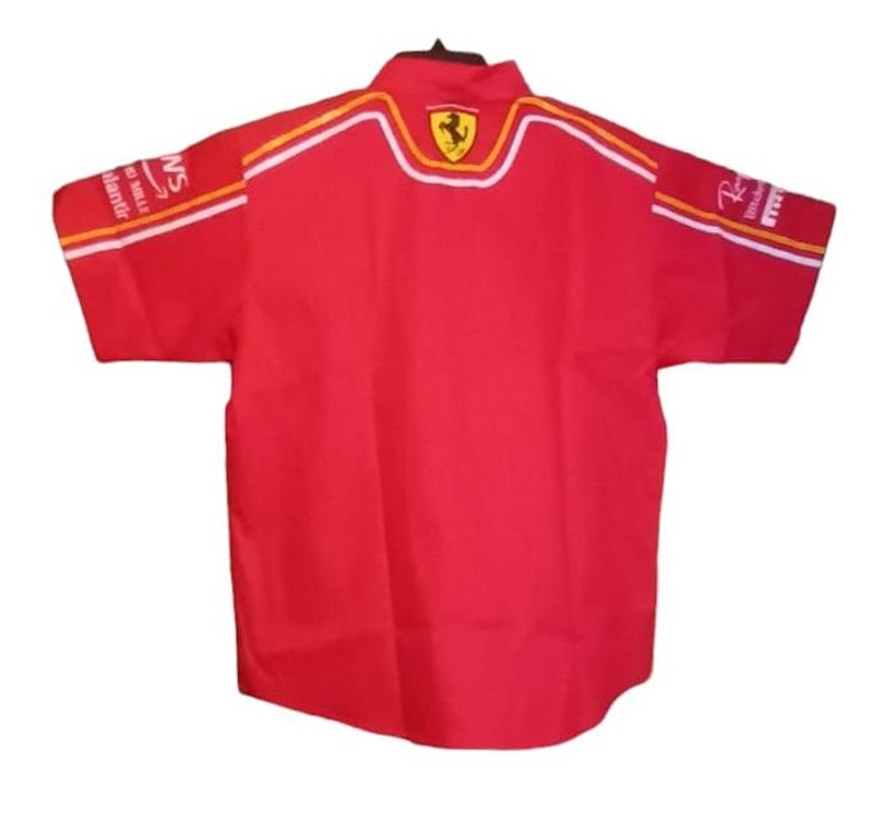Ferrari F1 Scuderia Shell Racing 2024 Team Button Down Shirt 2X - Etsy