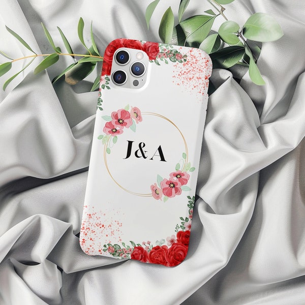 Custom Phone Case Red - Etsy