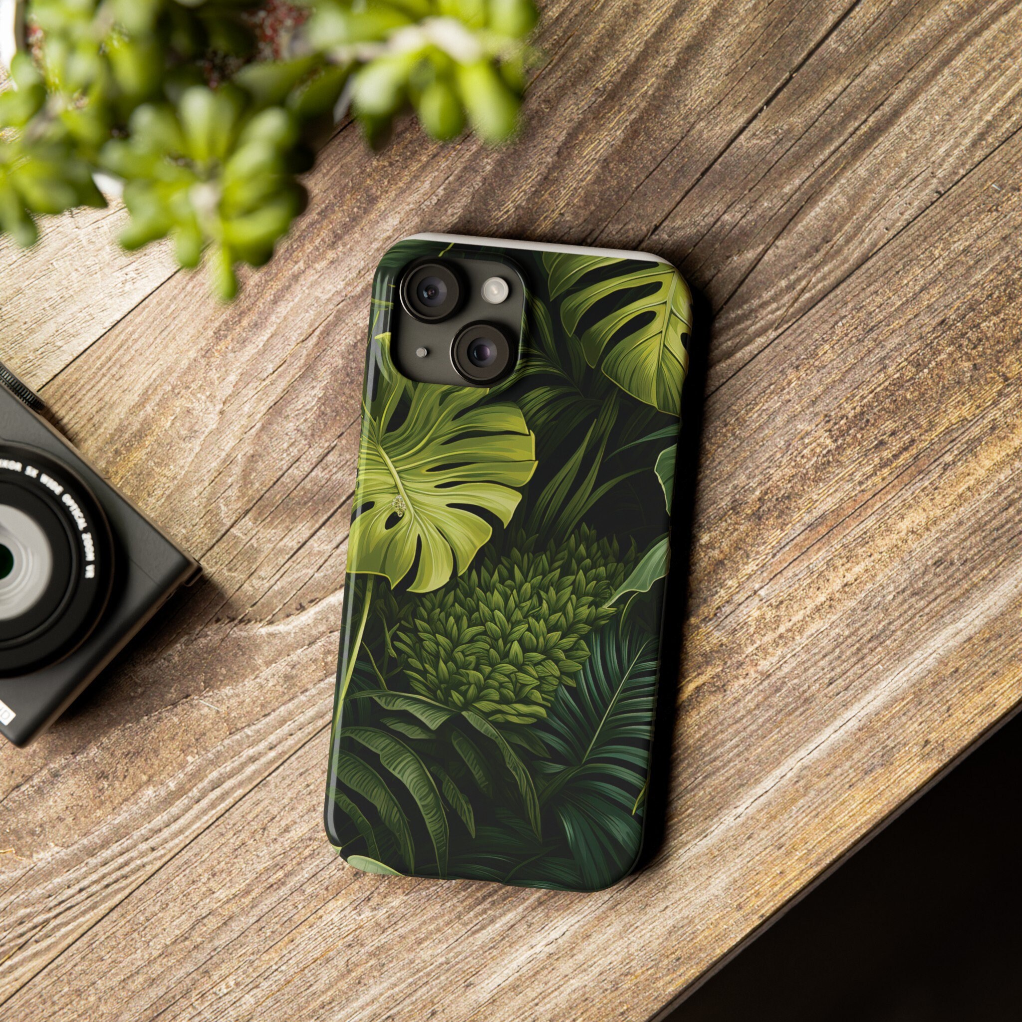Flexi Case Tropical iPhone Case Green Forest iPhone Forest Case Super-slim Case - Etsy