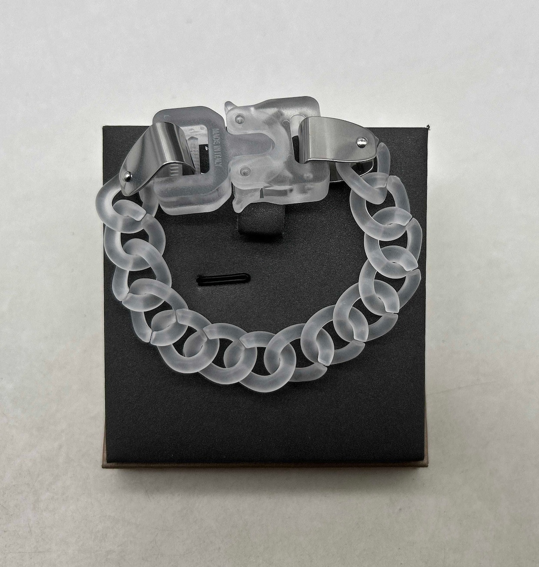 Y2K Transparent Buckle Clasp Bracelet - Etsy