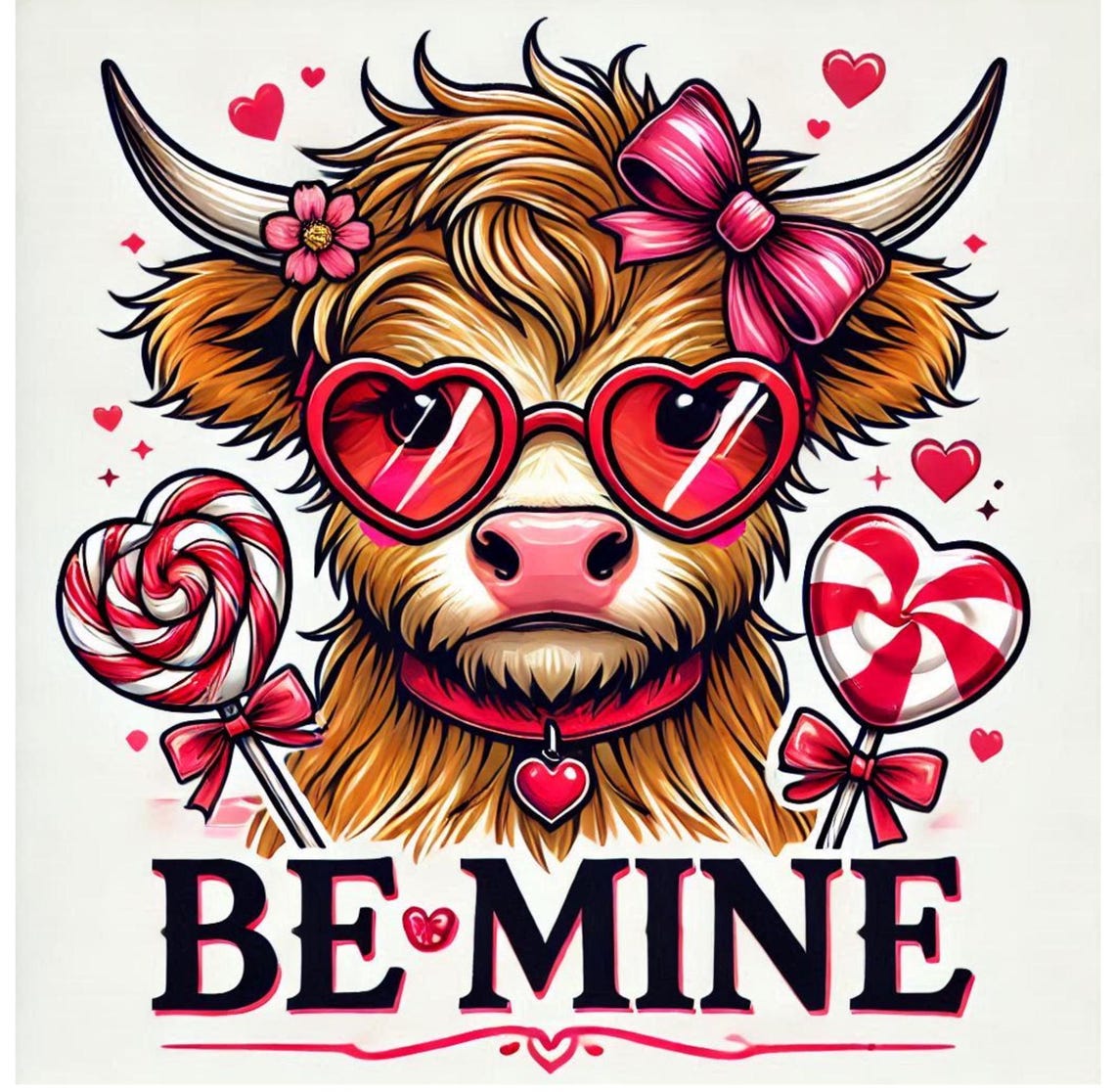 Highland Cow Images for Valentines Day - Etsy