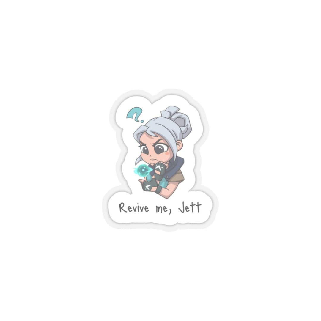 Valorant Revive Me, Jett. Sticker Valorant Collection - Etsy