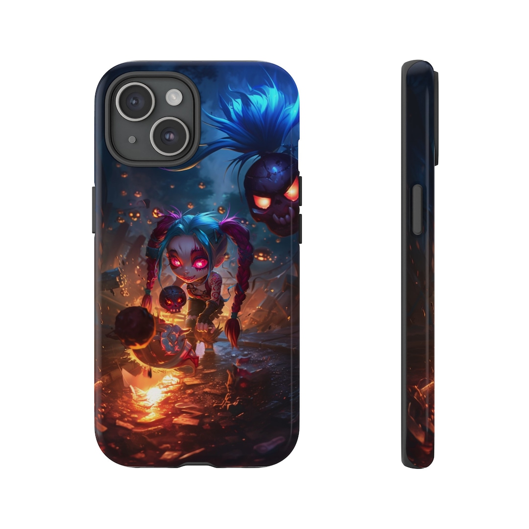 Chibi Jinx League of Legends Phone Case - Etsy