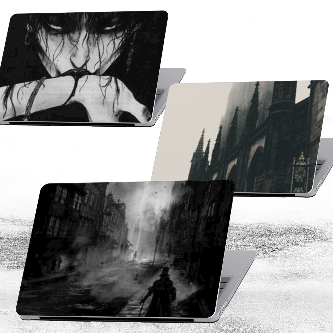 Punk MacBook Case Gothic Laptop Cover, Hard Shell, Metal Print for ...