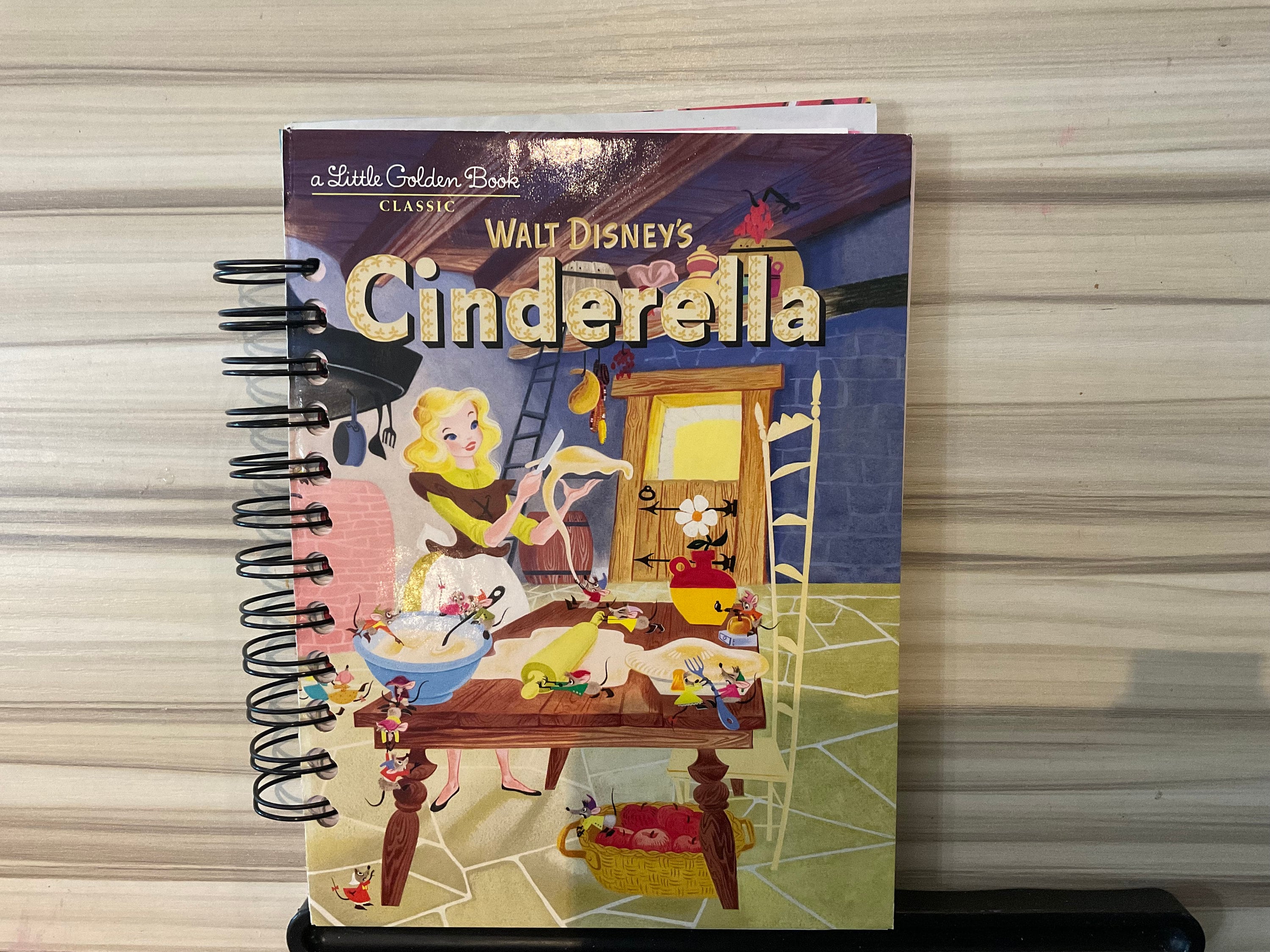 LITTLE GOLDEN BOOK Disneys Cinderella 110 Page Mixed Media Junk / Art ...