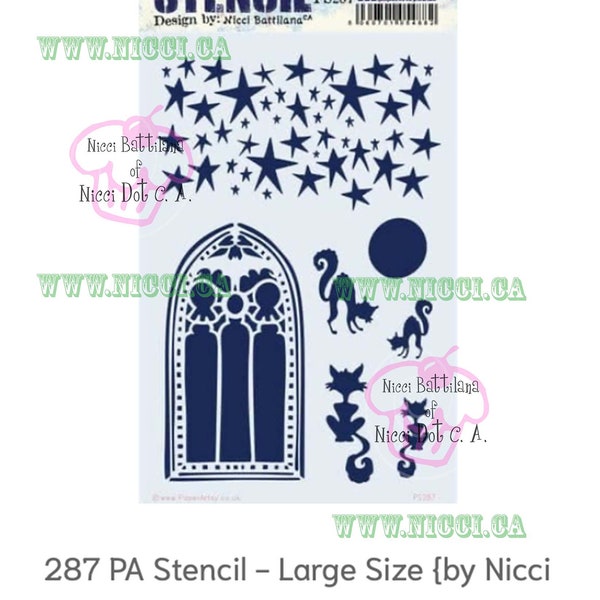 Window Stencil - Etsy