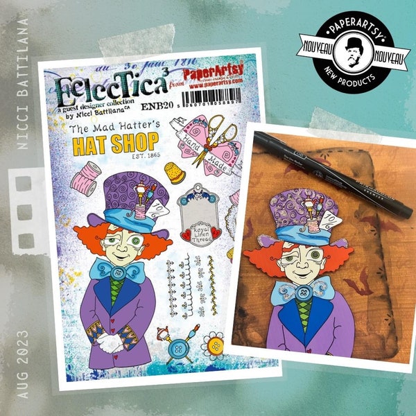 Alice Rubber Stamp - Etsy