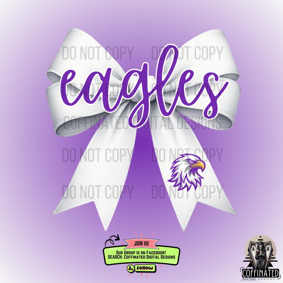 Newton Eagles PNG Newton Eagles Bow PNG Newton Eagles - Etsy