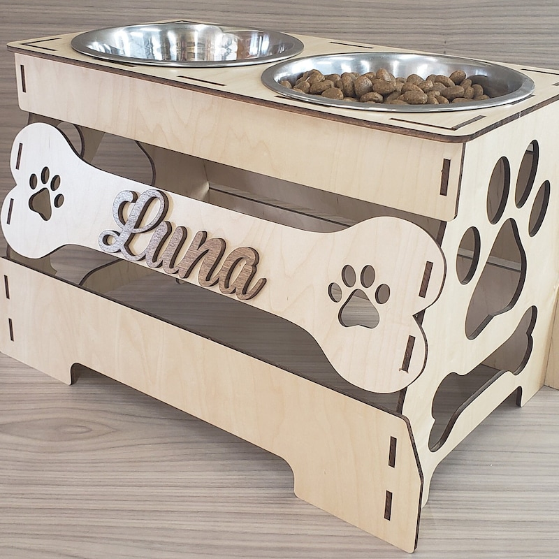 Dog Feeder Laser Cut Svg - Etsy
