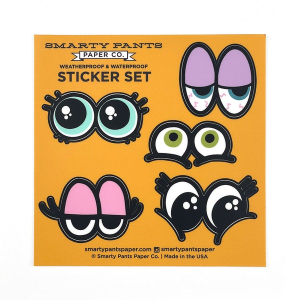 Sticker Eyes - Etsy