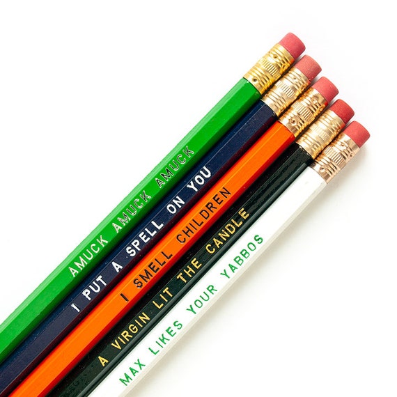 Hocus Pocus Pencils | Etsy