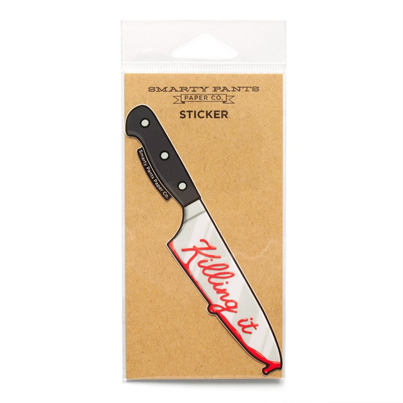 Killing It Sticker | Etsy