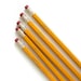 Left-handed Pencils - Set of 5 With "lefty" Imprint - Etsy