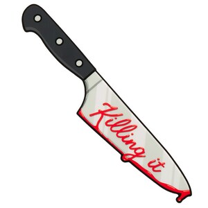Killing It Sticker - Etsy