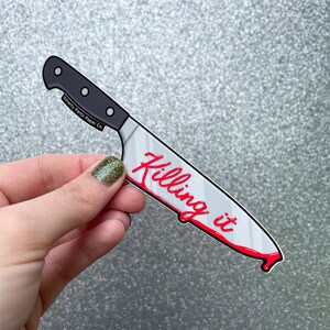 Killing It Sticker - Etsy
