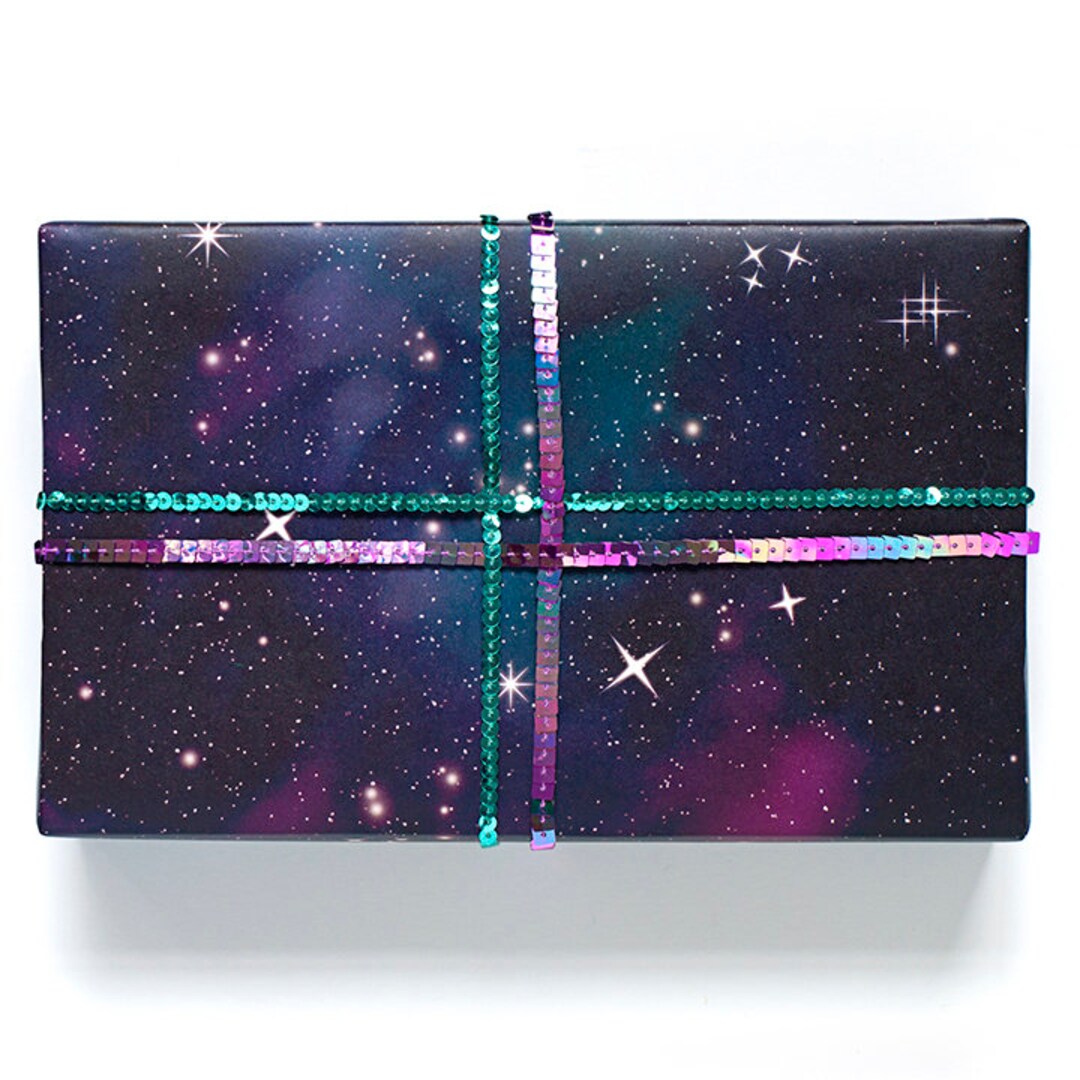 Galaxy Gift Wrap - Etsy