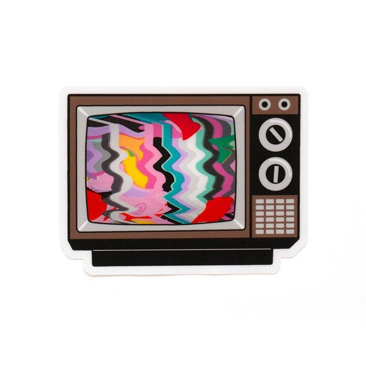 TV Sticker - Etsy