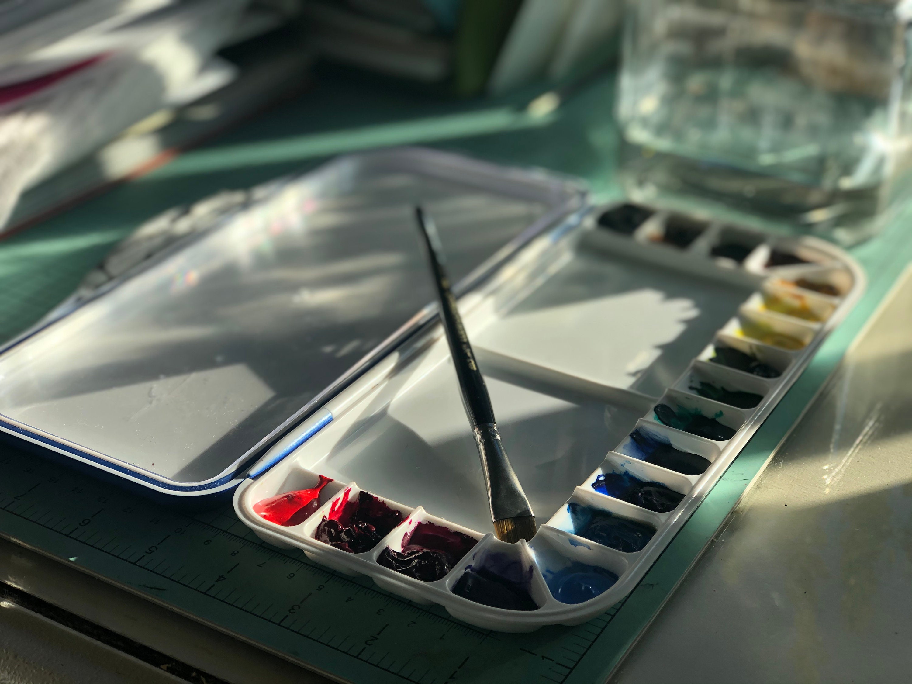 Original Watercolor Girl Portrait Sand Castle Princess - Etsy