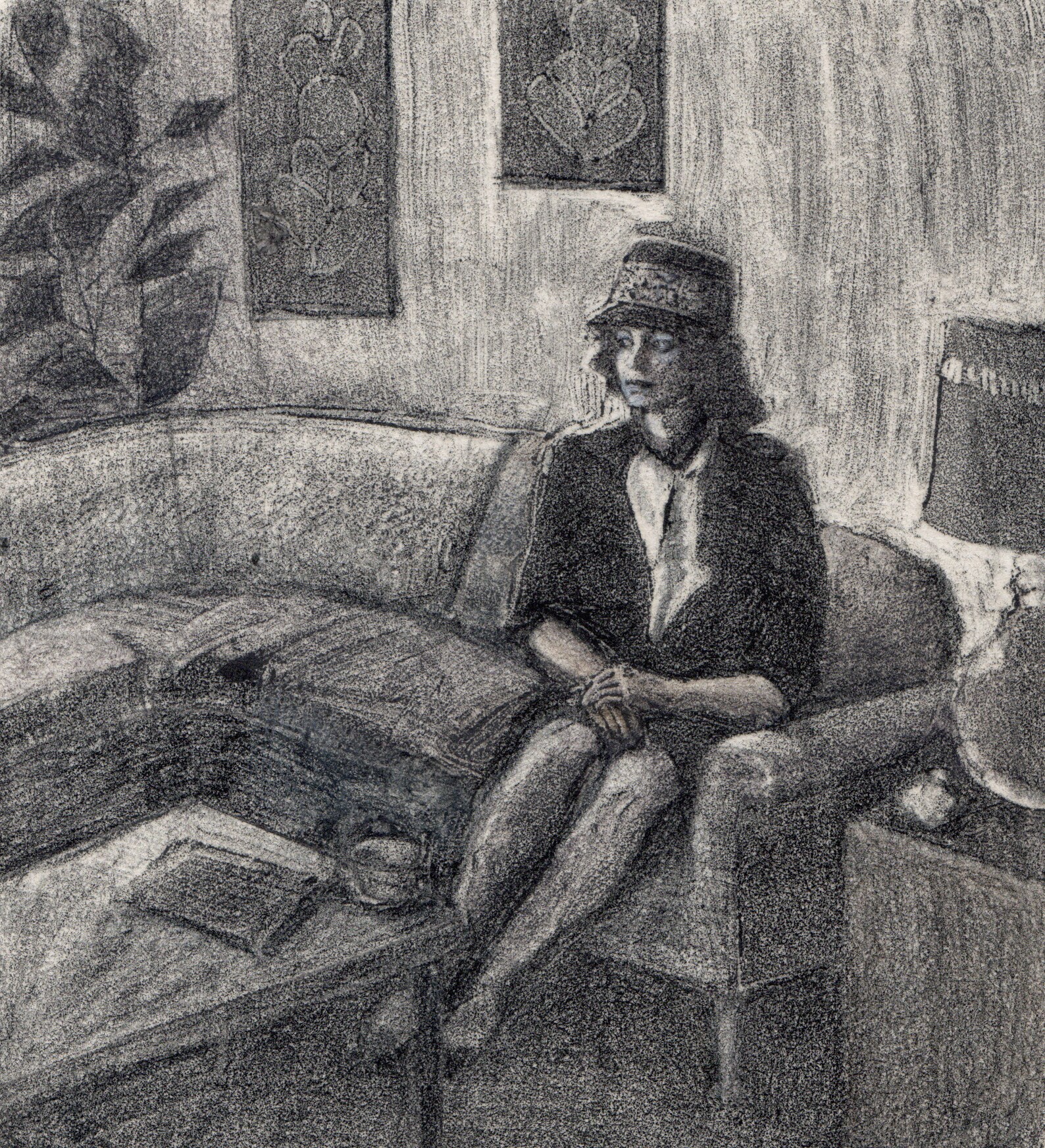 Original Dark Field Monotype Printmaking Mid Century Modern - Etsy