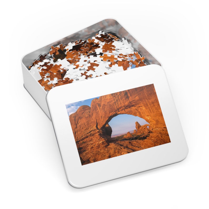 Jigsaw Puzzle, arches National Park Sunrise Turret Arch View Puzzle ...