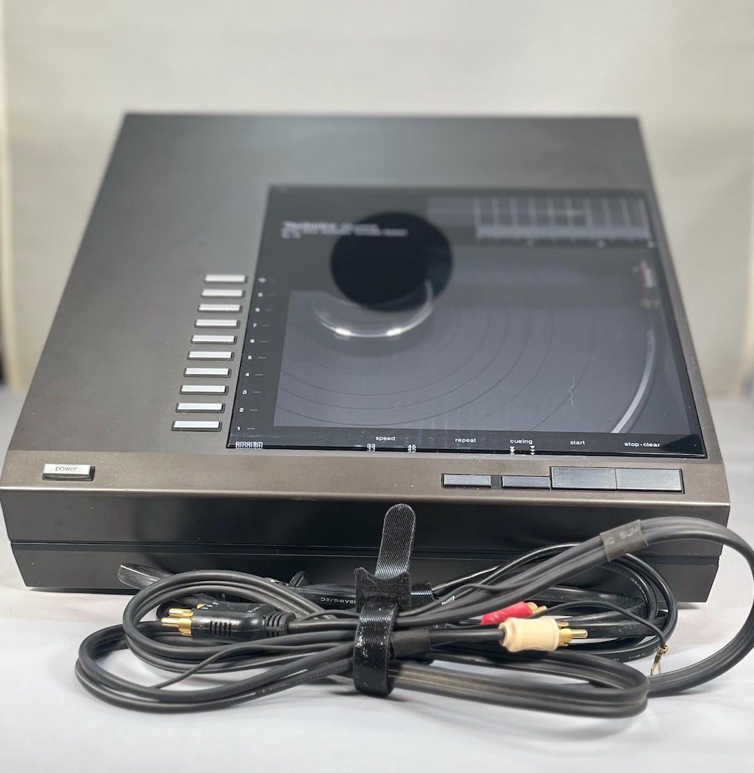 Technics Turntable SL-15 Black, With P205CMK3MM Cartridge Very Rare ...