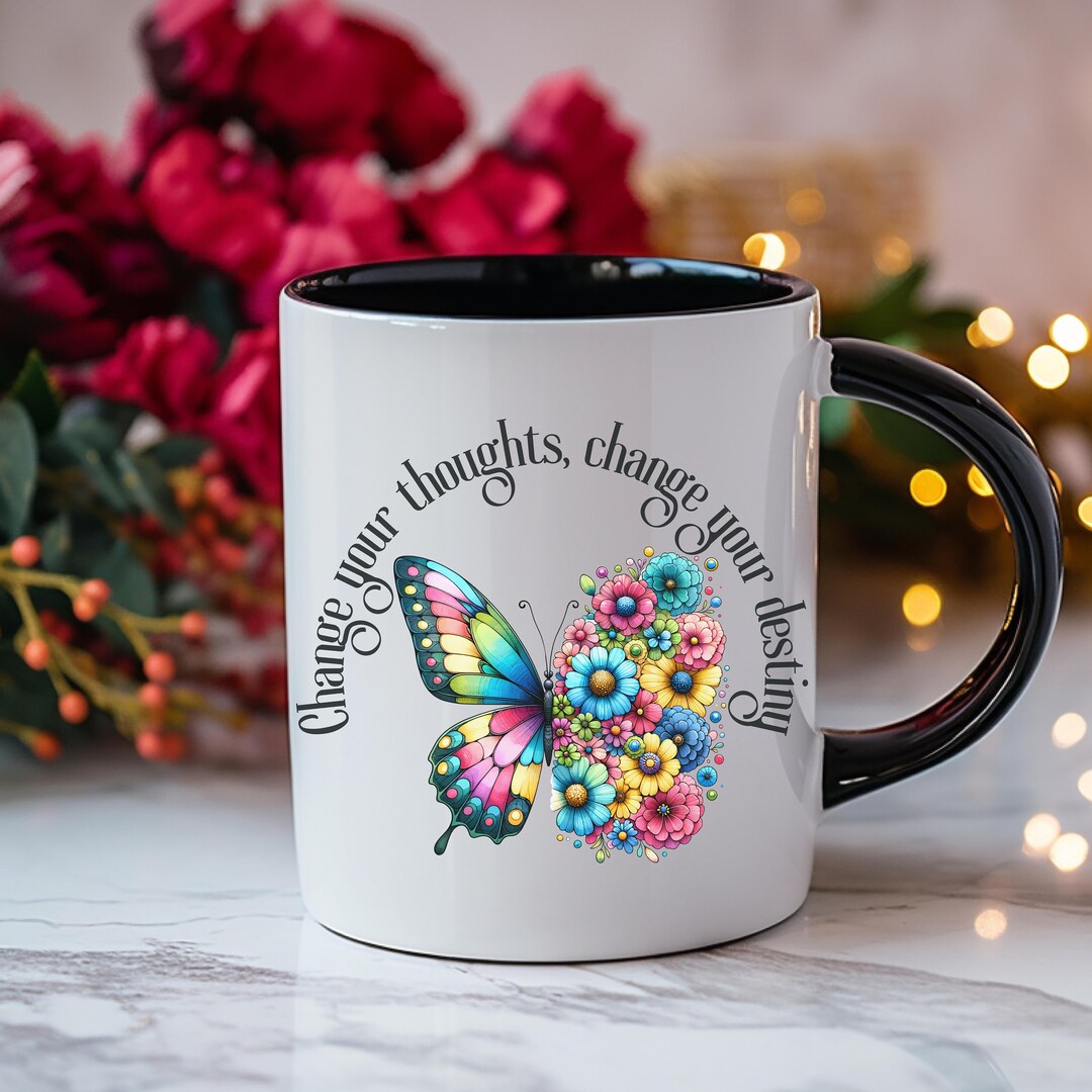 Mug, Mugs Positive, Mindset Mug, Daily Affirmation Mug, Self Love Mug ...