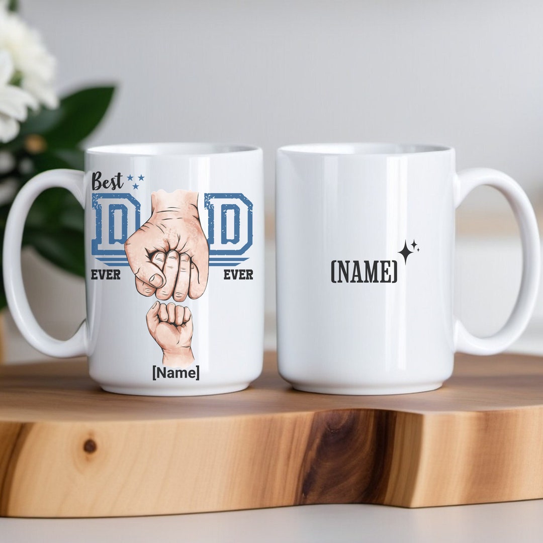 Gift for Dad, Coffee Mug for Dad, Custom Coffee Mug, Personalization ...