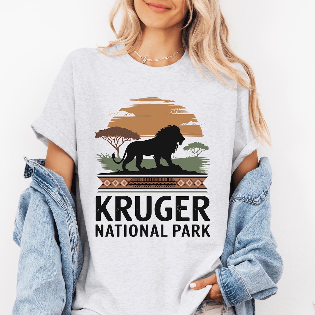 Kruger National Park Shirt, Safari Vintage Tshirt. - Etsy