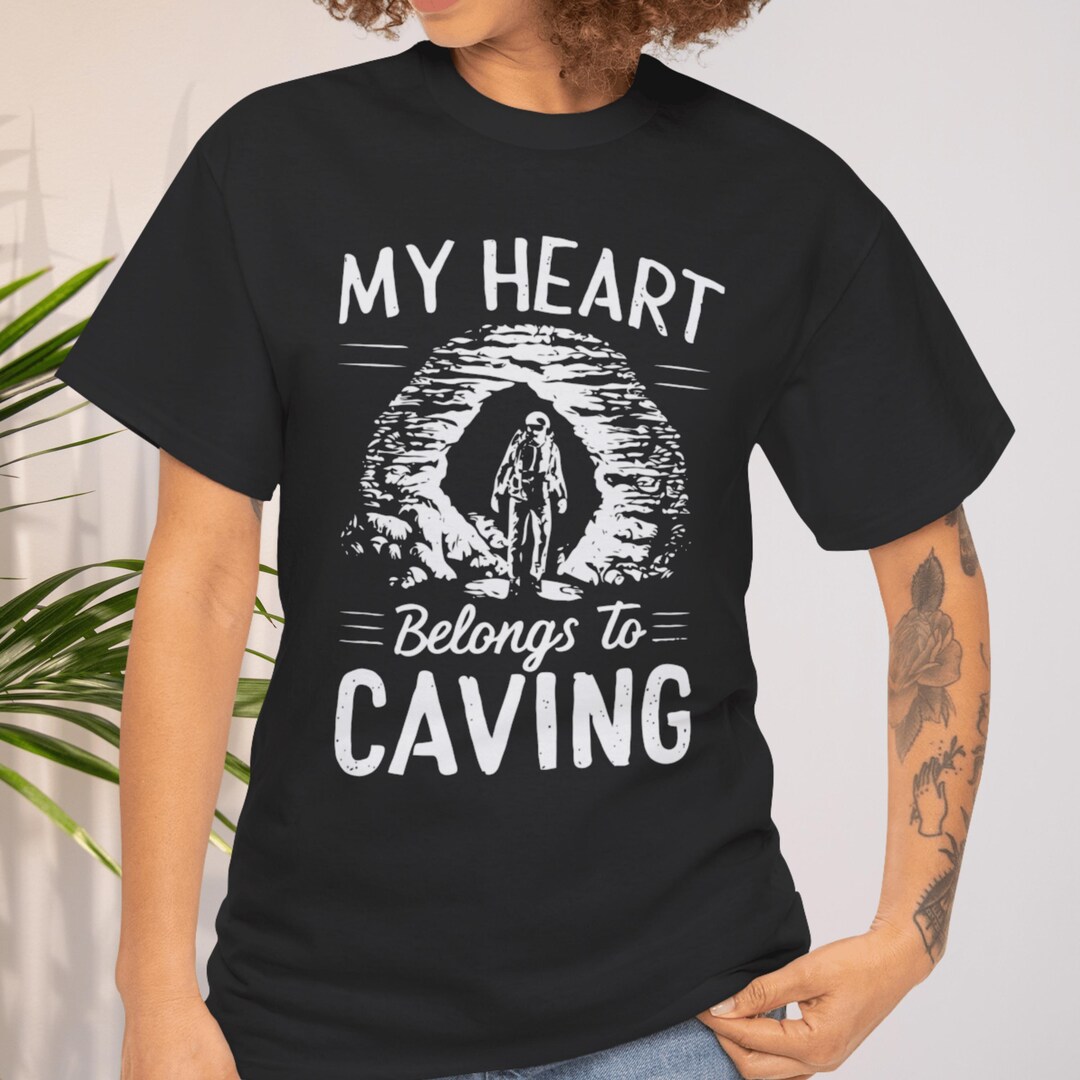 Caving Tshirt, Vintage Spelunking Lover Shirt, Adventure Cave Tee. - Etsy