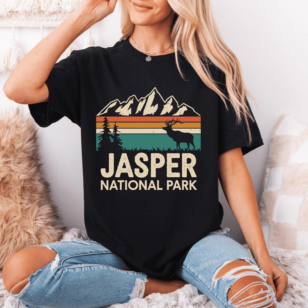 Jasper National Park Shirt, Alberta Canada, Canadian Rockies Sweatshirt ...