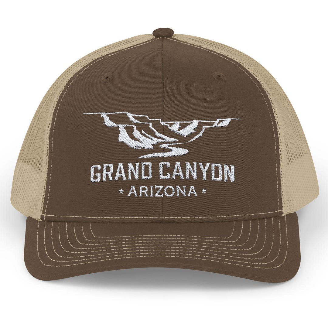 Grand Canyon National Park Cap Mountain Adventure Embroidered Hat ...