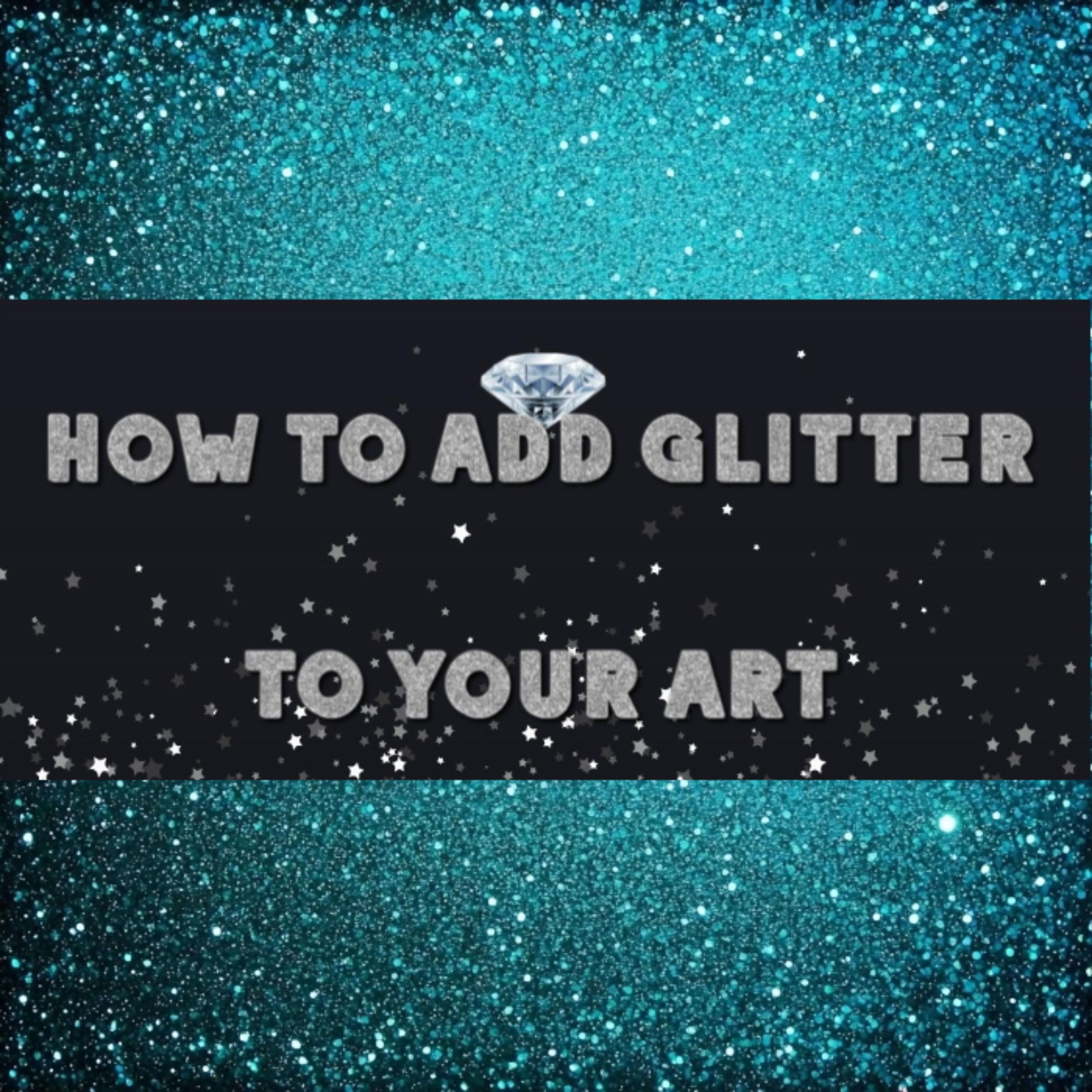 Glitter Canvas Art DIY Guide: Step-by-step Tutorial (PDF Download) - Etsy