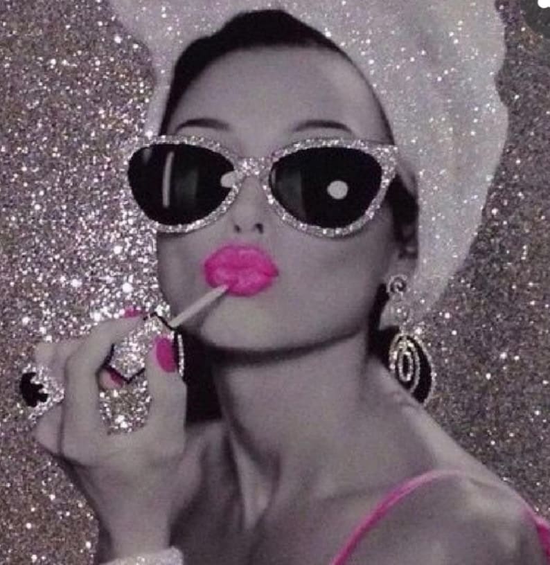 Glitter Canvas Art DIY Guide: Step-by-step Tutorial (PDF Download) - Etsy