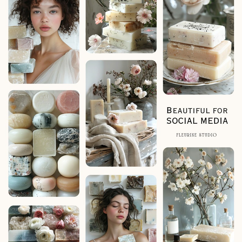 Handmade Soap Photo Collection, Soap Stock Photos, Feminine Stock ...