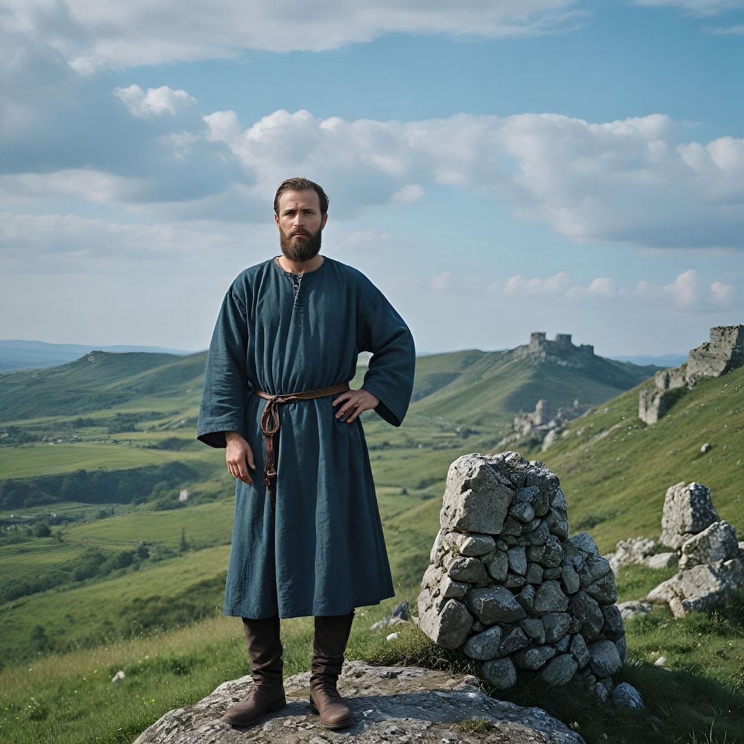 Noble Viking Warrior Tunic | Cosplay Medieval Norse Inspired Tunic ...