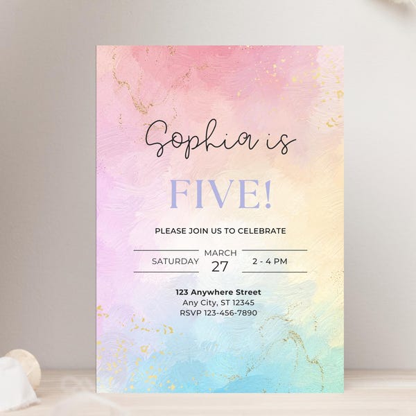 Pastel Birthday - Etsy