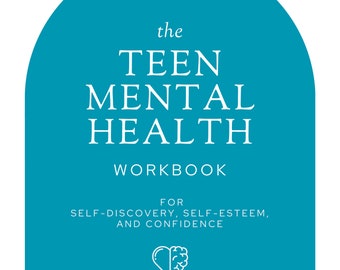 Teen Self Care Workbook, Teen Mental Health, Self Care for Teens, Teen ...
