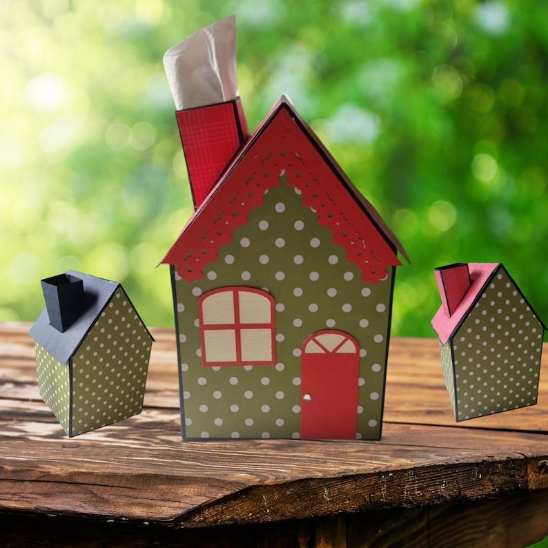 SVG File for Tissue House - Kleenex Box - Craft Paper - Etsy